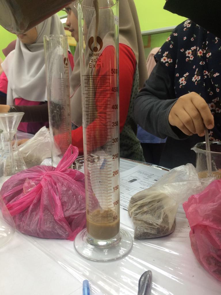 Minggu 3 : Eksperimen Pengujian Tanah