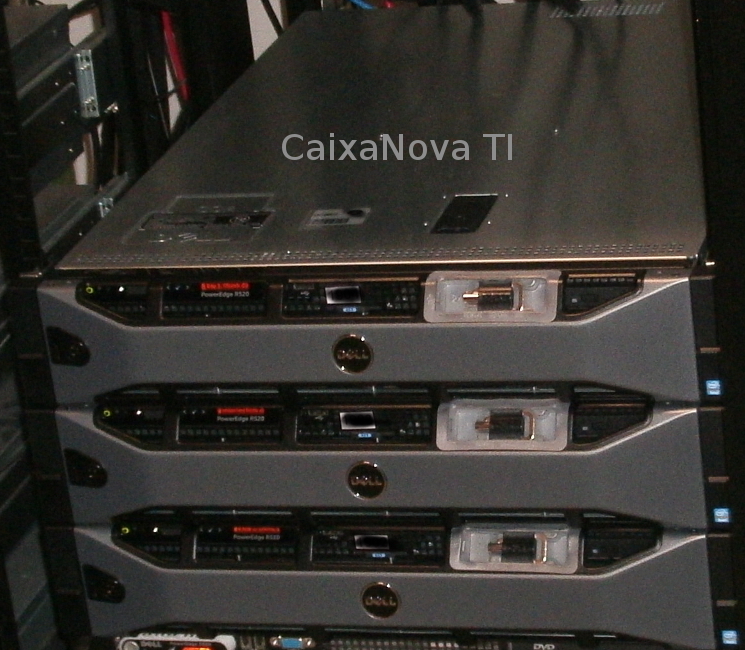 Caixa Nova TI: Servidor Dell PowerEdge R520 Xeon E5-2450 V2
