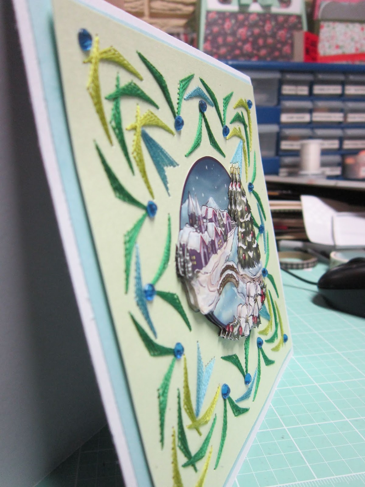 Krafting with Karen: Received my first Christmas Card