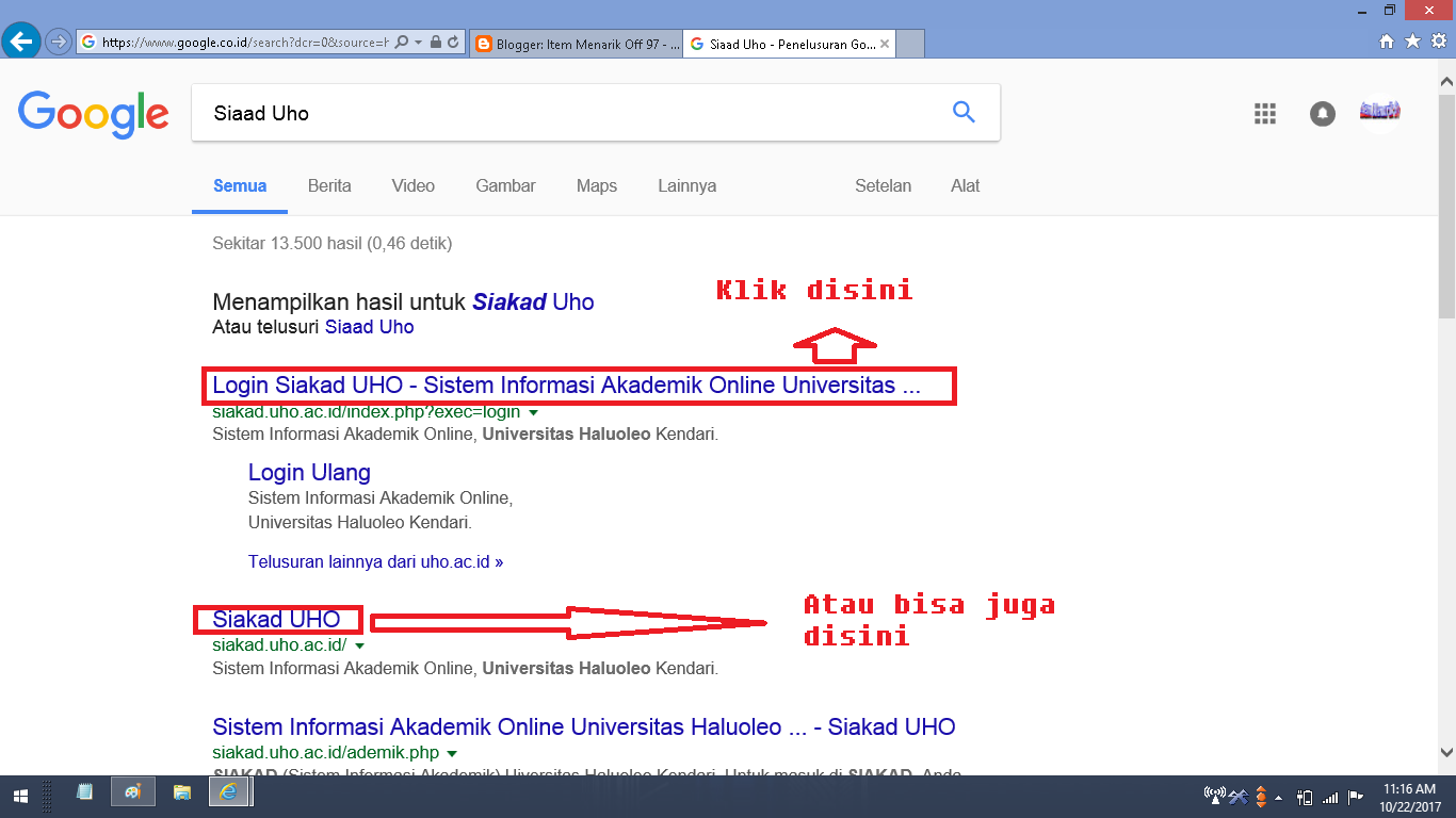 FileJelajah: Cara Cek/Login di SIAKAD Uho - Simple Lewat Laptop Dan Hp