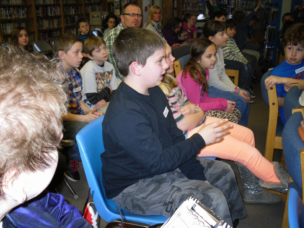 Loranger Middle School Library: Lynn Plourde visits Loranger to talk ...