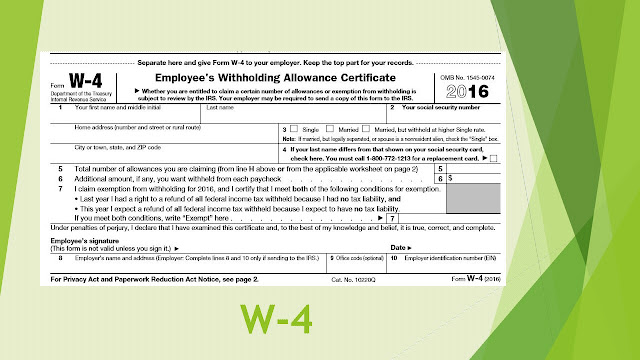 Office Tax Services: W-4 - What is the Correct Amount of Tax Withholding?