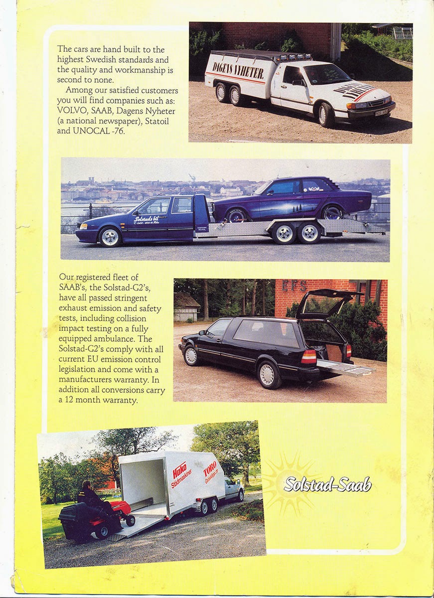 Solstad Saab promo materials ~ SAABISM