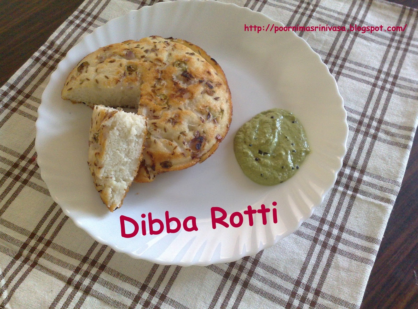 Andhra-Karnataka Bojanam: Dibba Rotti