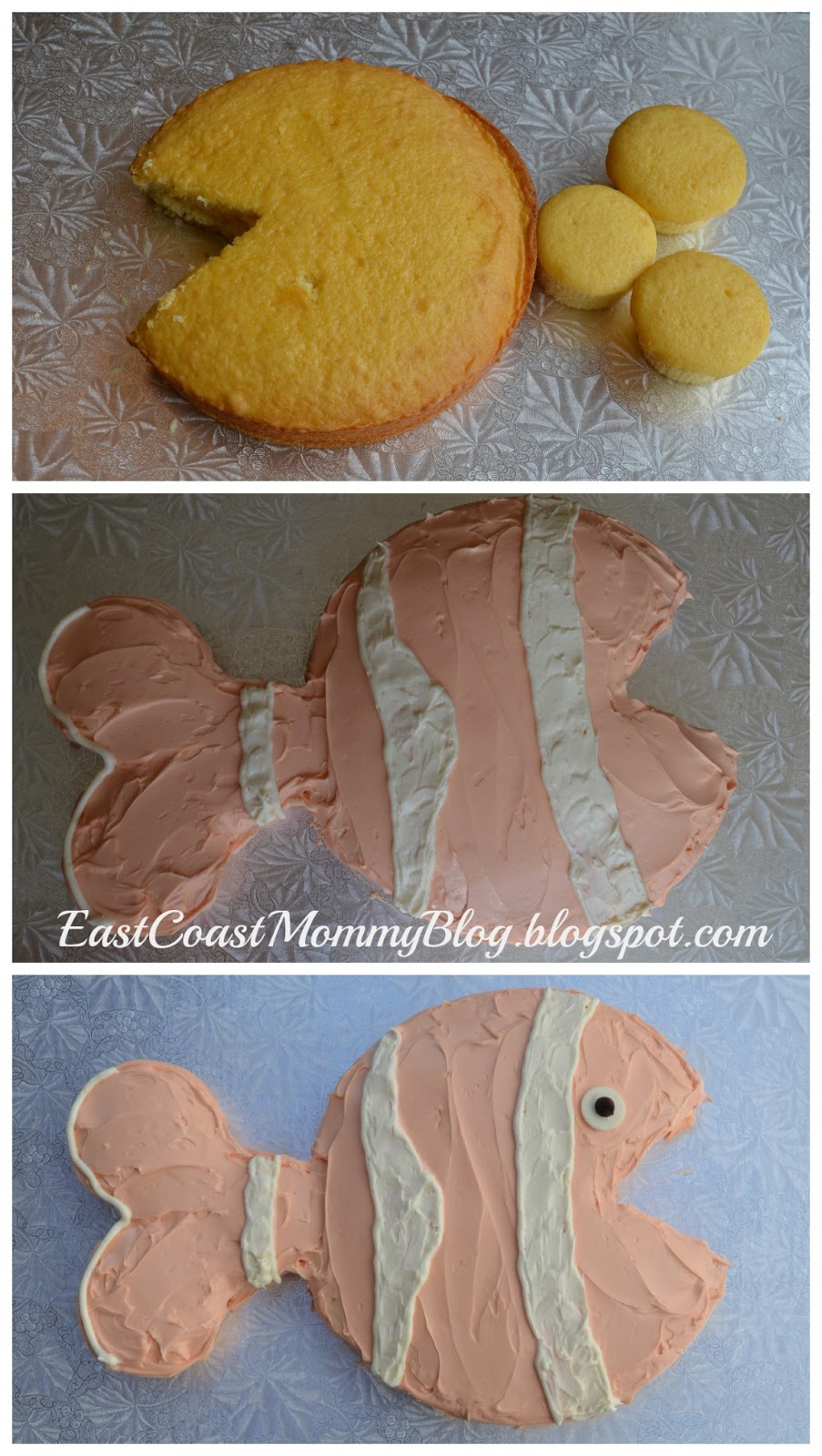 East Coast Mommy: A {Simple} NEMO Cake