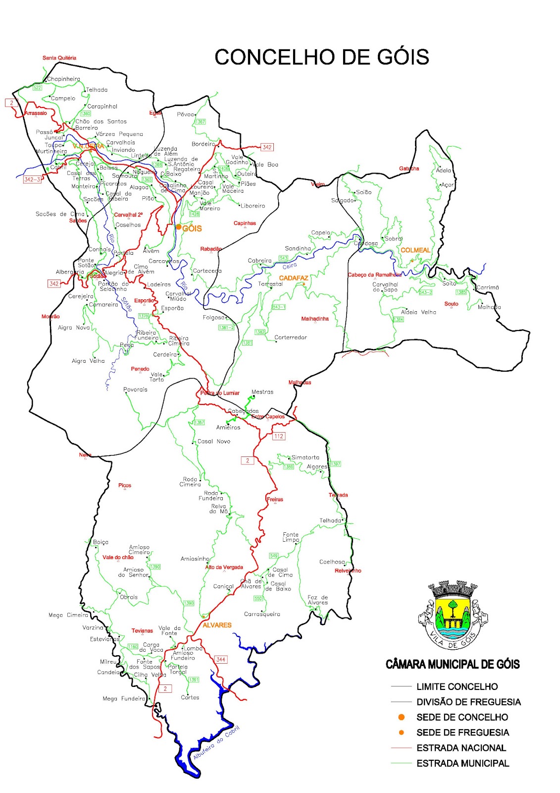 UNIÃO PROGRESSIVA DA FREGUESIA DO COLMEAL: Concelho de Góis