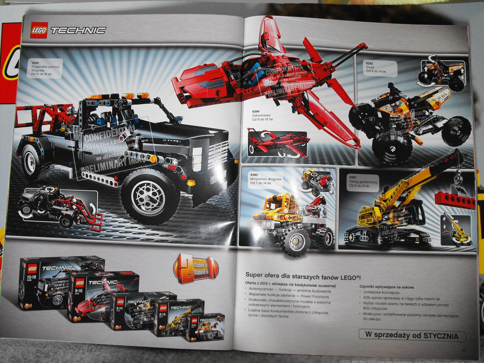 The Brick Brown Fox: Lego Creator and Technic 2012 Sets