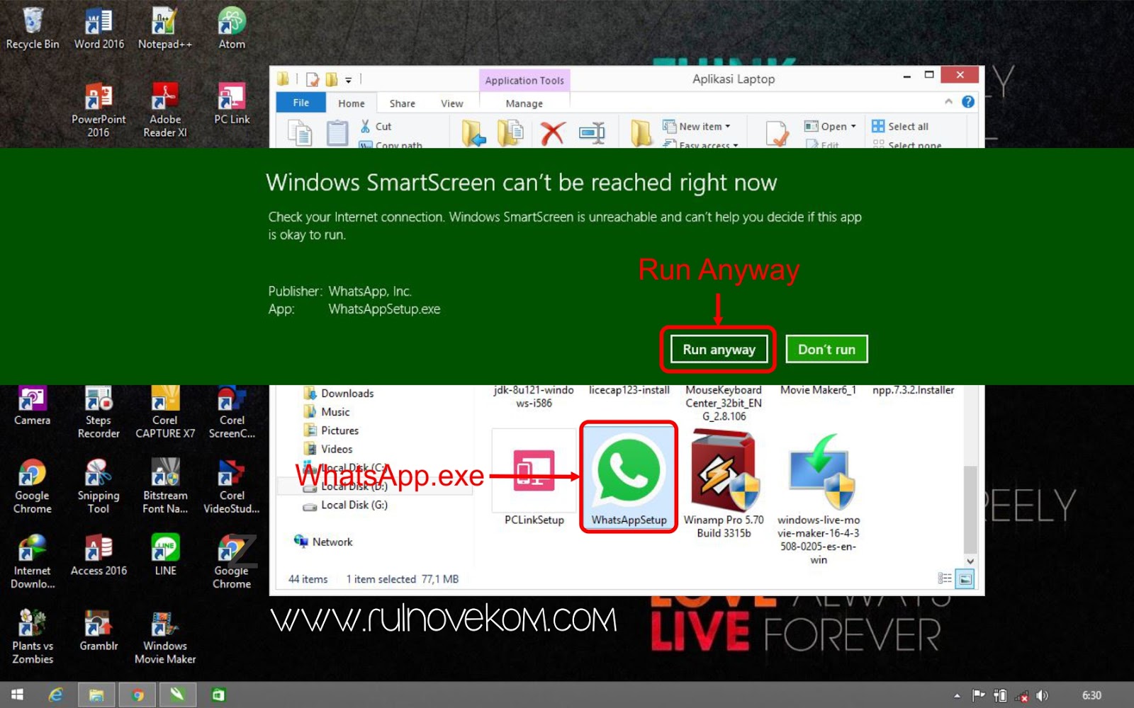 Cara Install dan Menggunakan WhatsApp di PC Tanpa Emulator ...