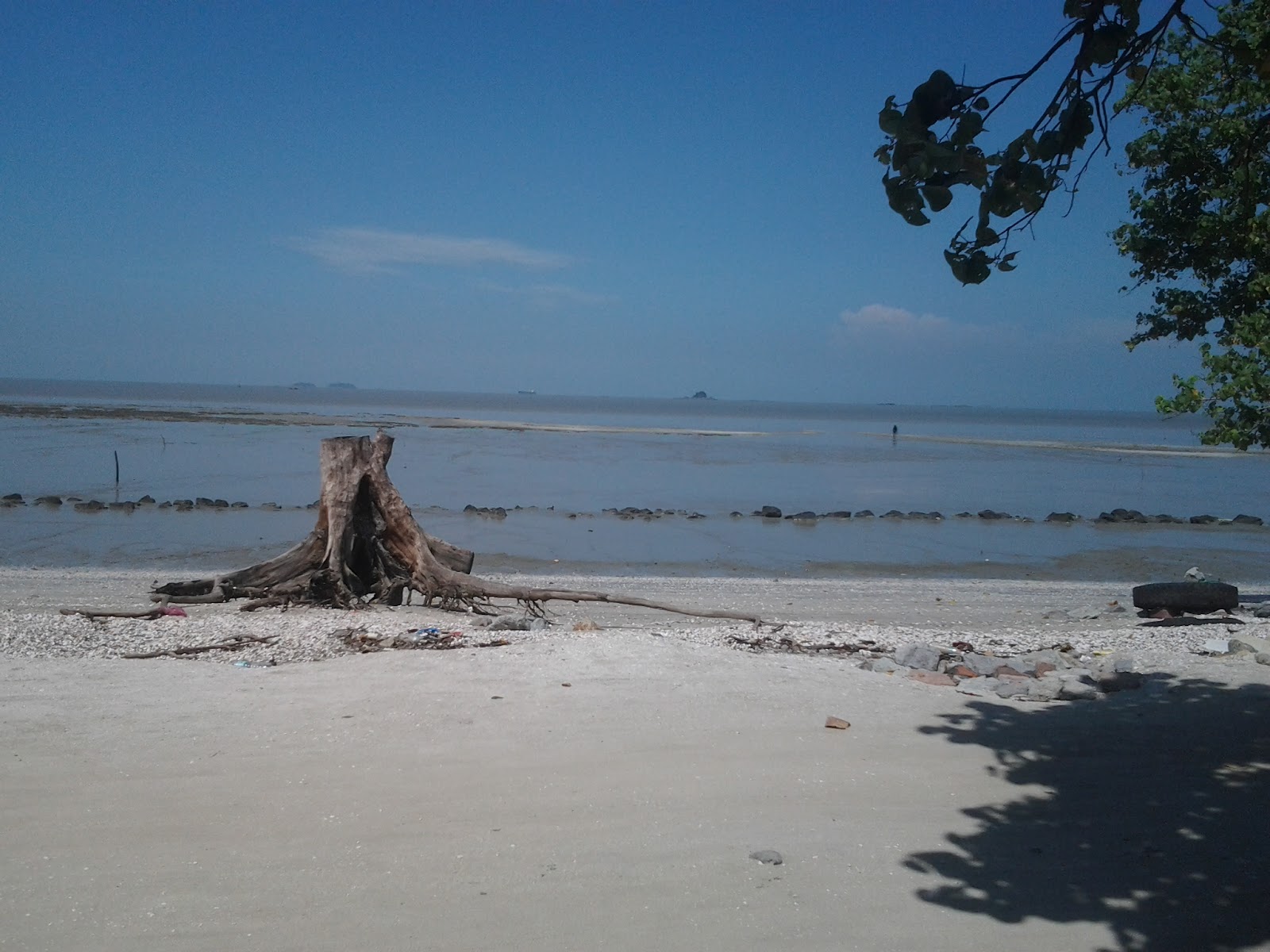 Jalan-jalan kat pantai remis jeram kuala selangor
