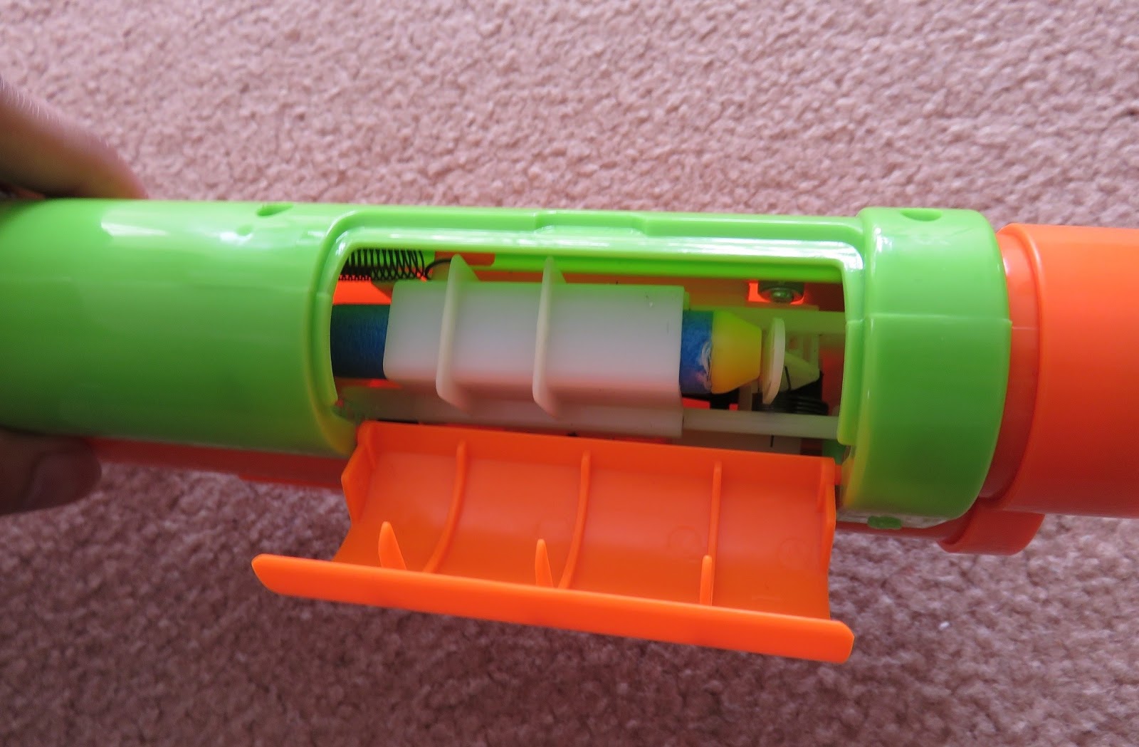 Outback Nerf: Review: Buzz Bee Rail Raider (15m) [Monorail Blaster]