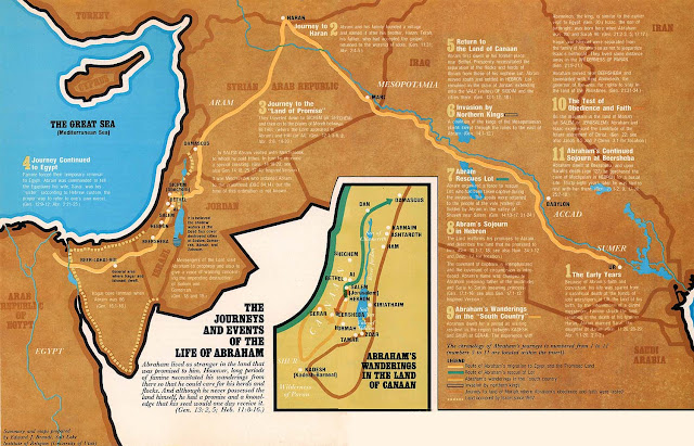 Breeze Thru the Bible: Mapping the Moves of Abraham