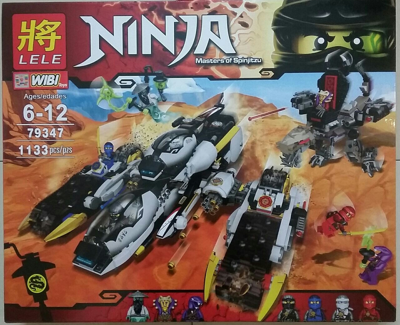 mainan lego, lego kw murah, banyak macam, jakarta : Mainan lego Ninja ...