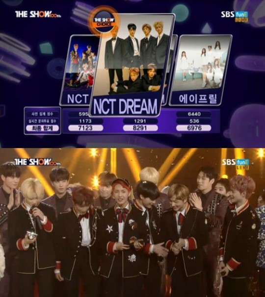 NCT Dream wins #1 for the first time on 'The Show'