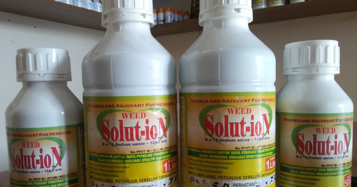 PENGUAT PESTISIDA TERAMPUH: PENGUAT HERBISIDA TERBAIK MEREK WEED SOLUTION