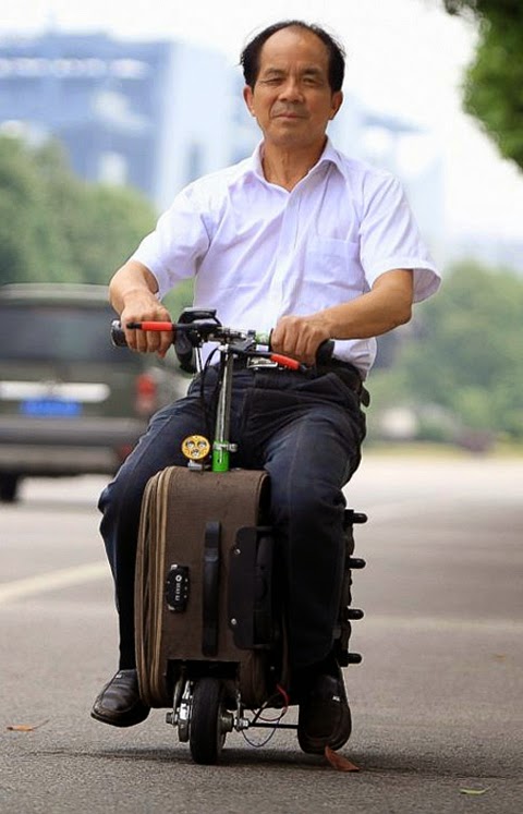 Three Wheels Suitcase | Inspiring Design - S7eep