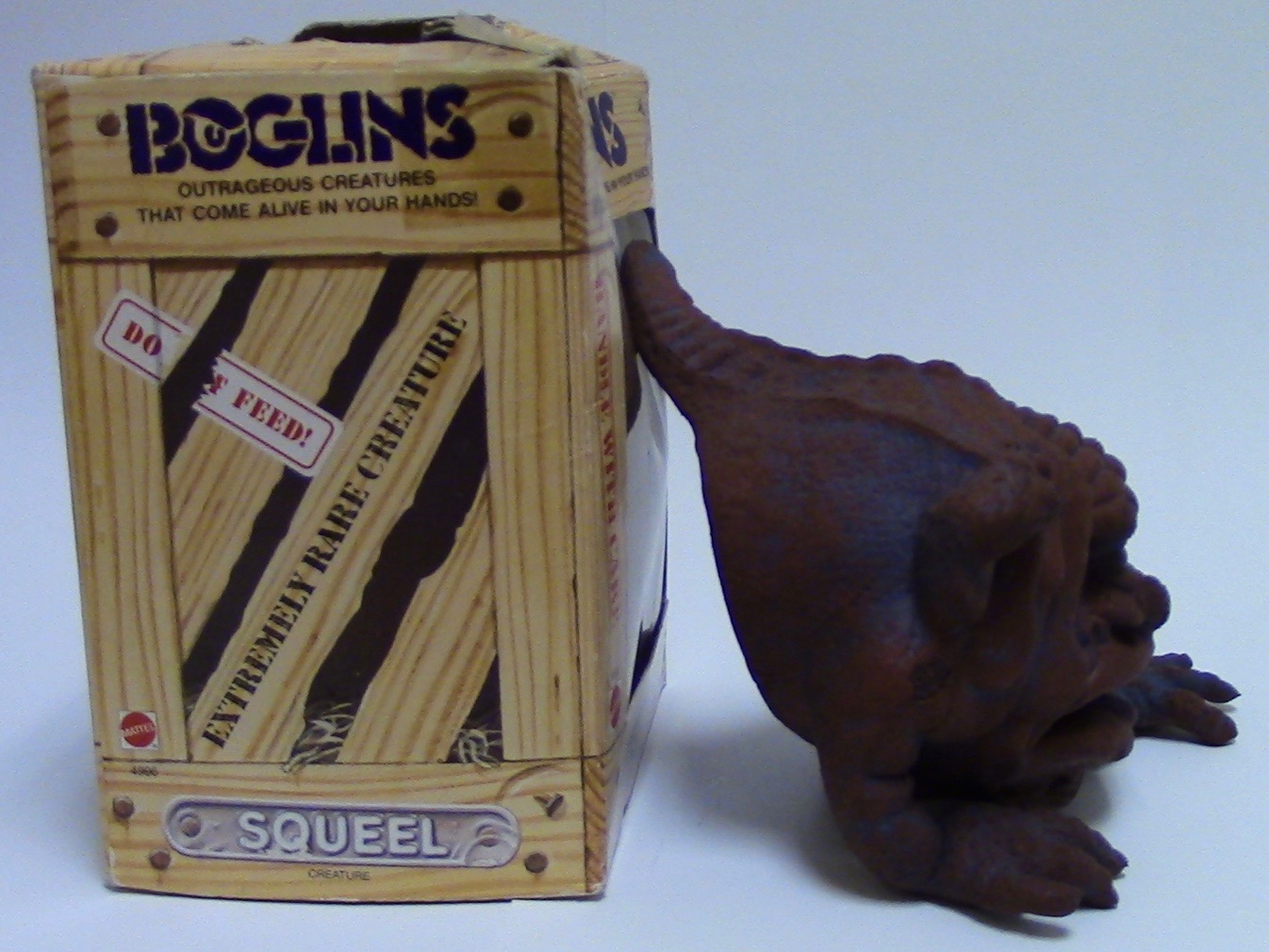 The Obscura Toy Files: Mattel Boglins: Mini Boglin Squeel (1988)