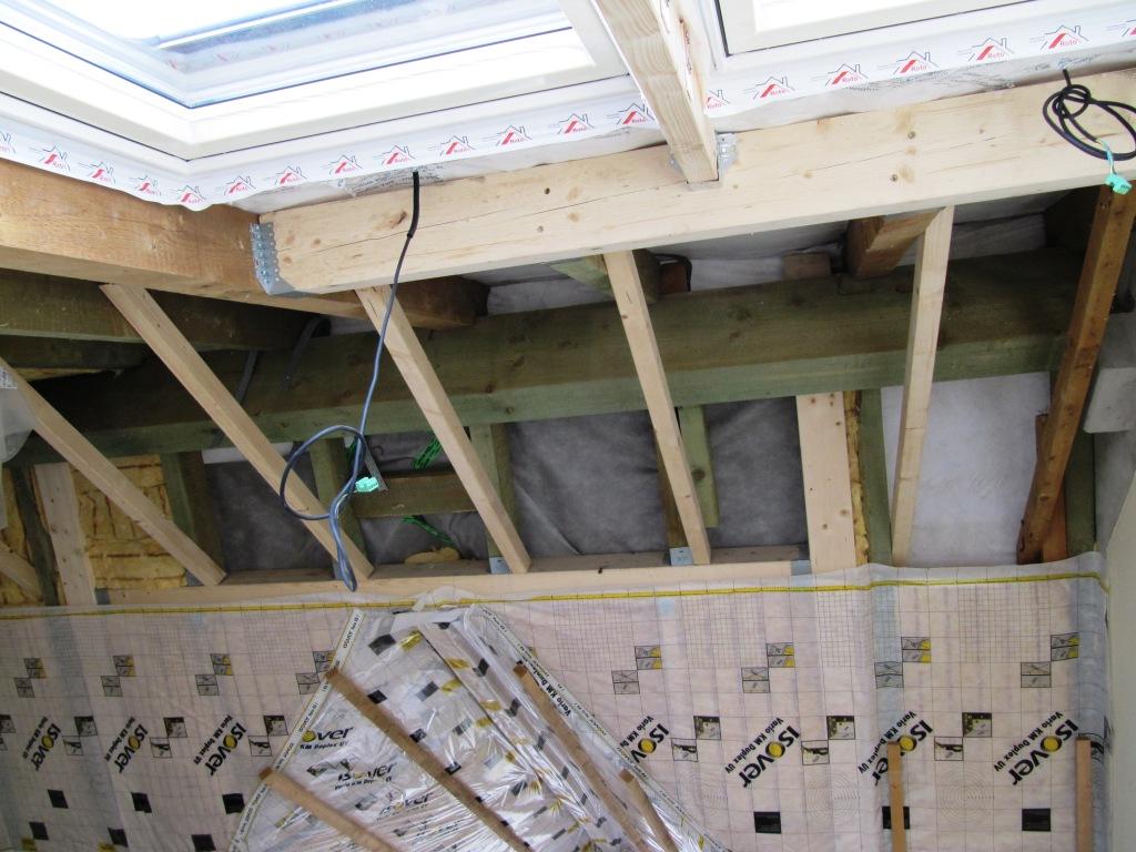 Dachgeschossausbau: Montag, 15.04. - Rückblick