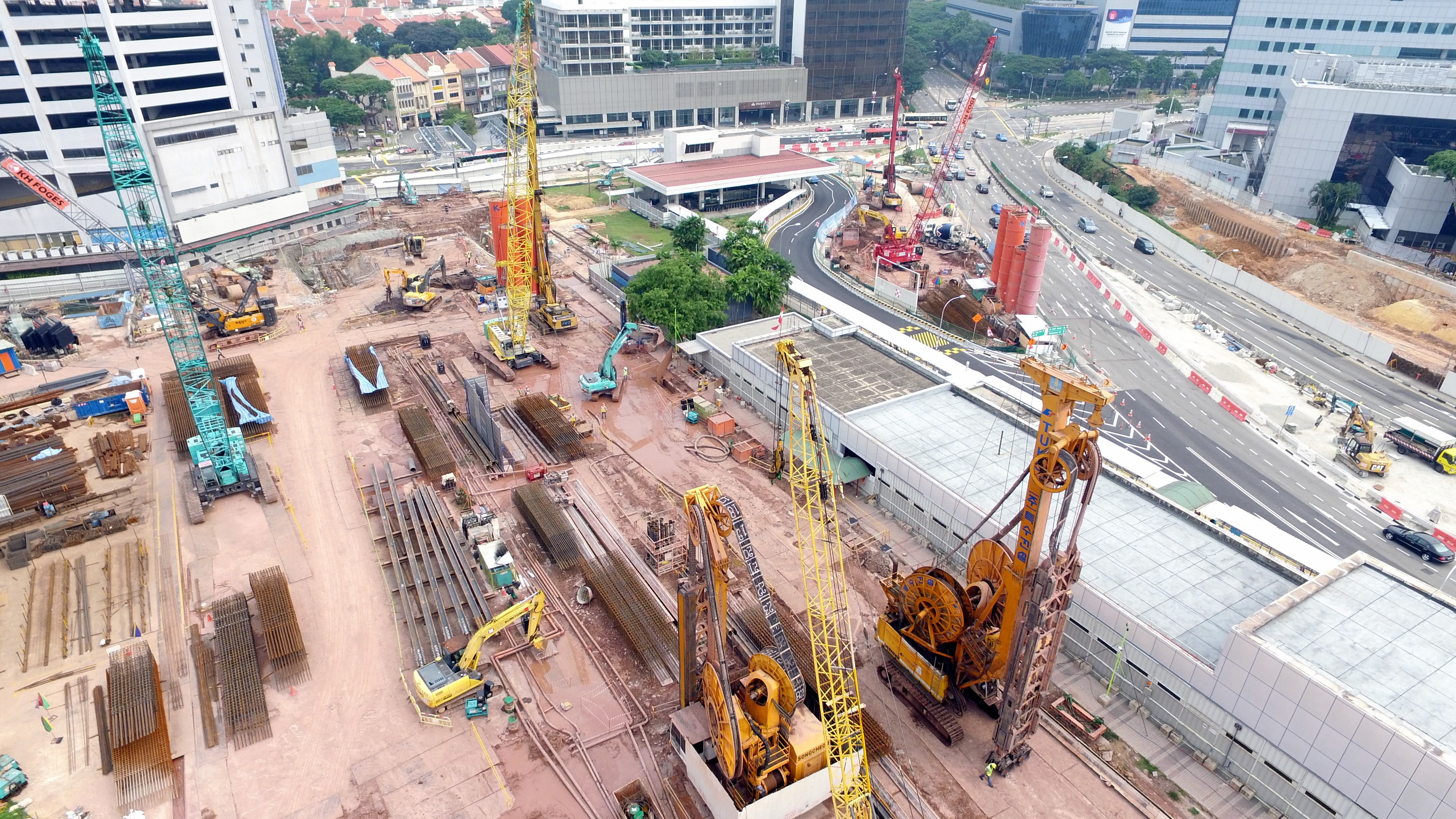 Thomson Line Construction: Outram Park Diverts