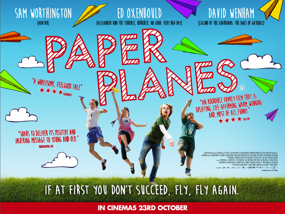 Been To The Movies: Paper Planes - Official Trailer - In cinemas and on ...