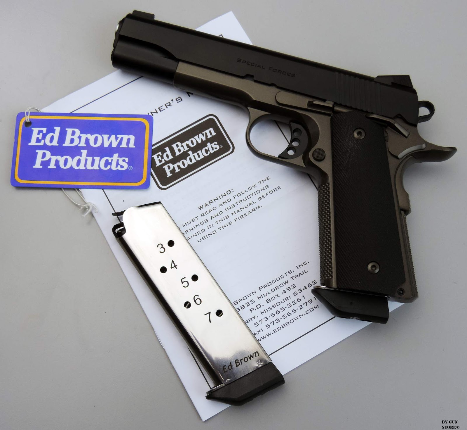 Armi usate web portal: Pistola ED BROWN CUSTOM mod. Special Forces cal ...