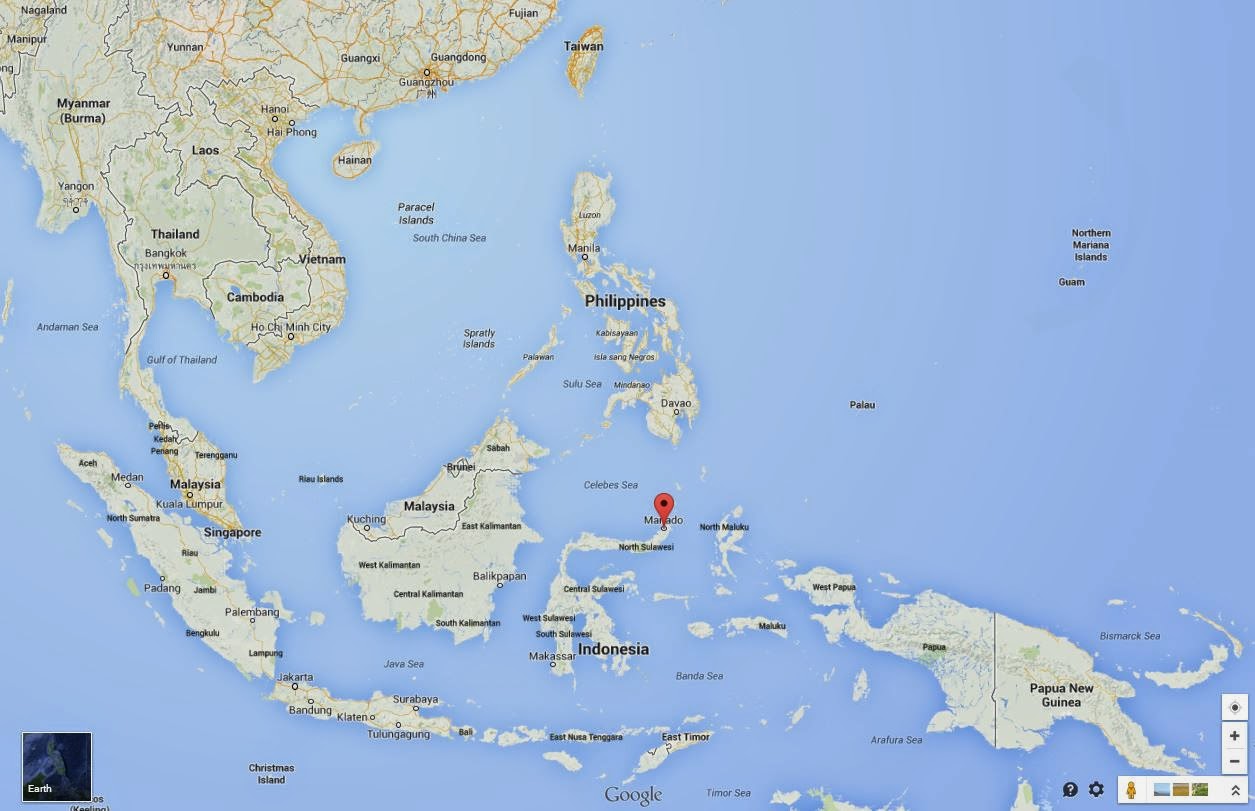 Little Feet Round the World: Manado, A Faraway Country