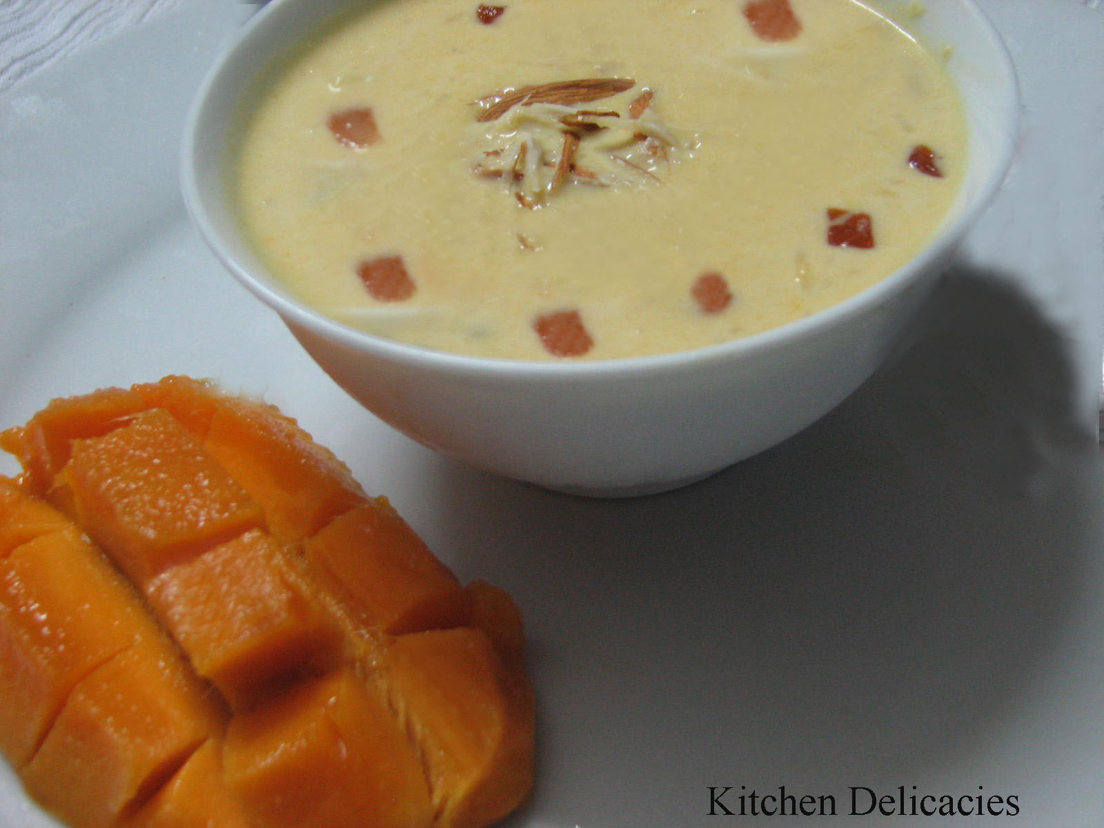 Mango Kheer | Kitchen Delicacies