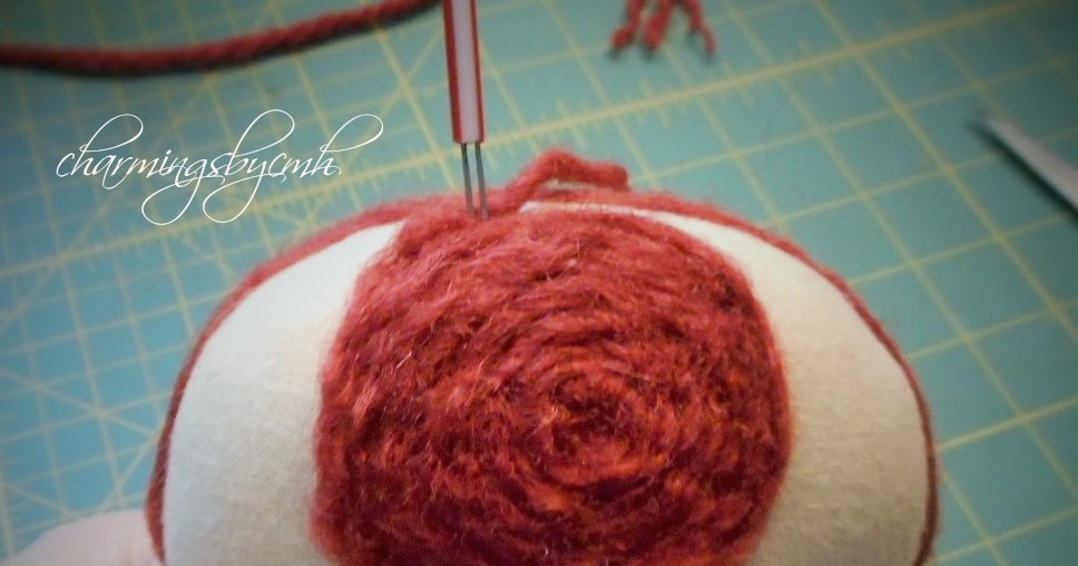 charmingsbycmh: Raggedy Ann or Rag Doll Needle Felted and Sewn Hair ...