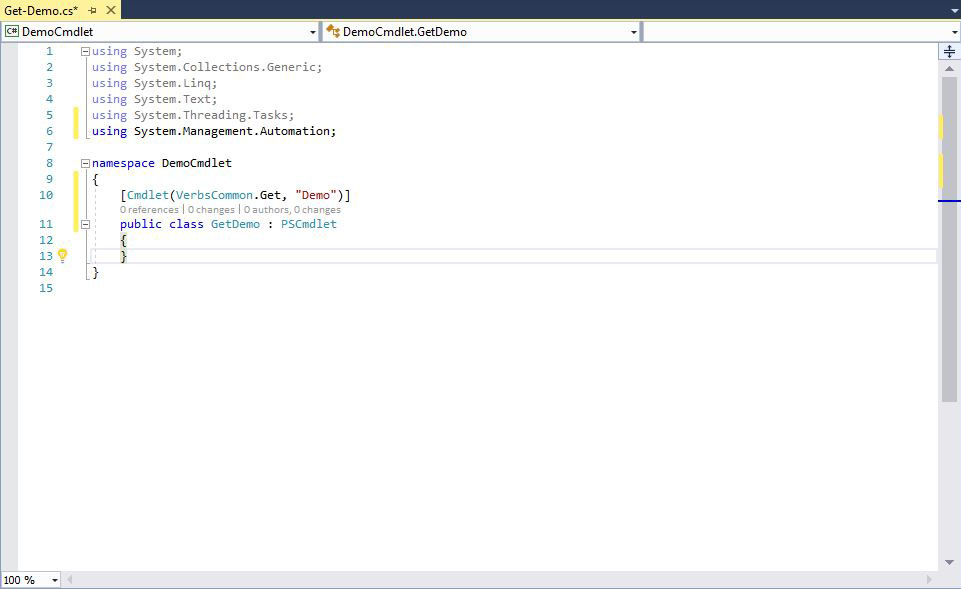 Building a PowerShell cmdlet using C# - Part 1: Basic Code and Requirements Building a PowerShell cmdlet using C# - Part 1: Basic Code and Requirements