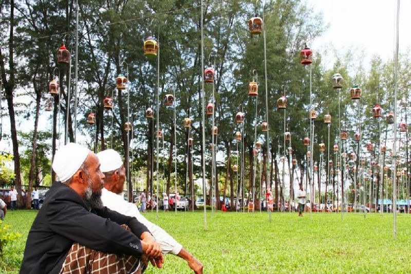 Joy in Thailand: Asean Java Dove Songbird Contest a Yala