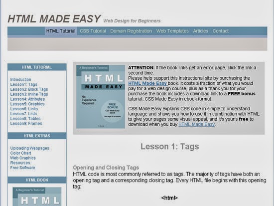 10 Best HTML tutorial websites | Tutorial4Designing