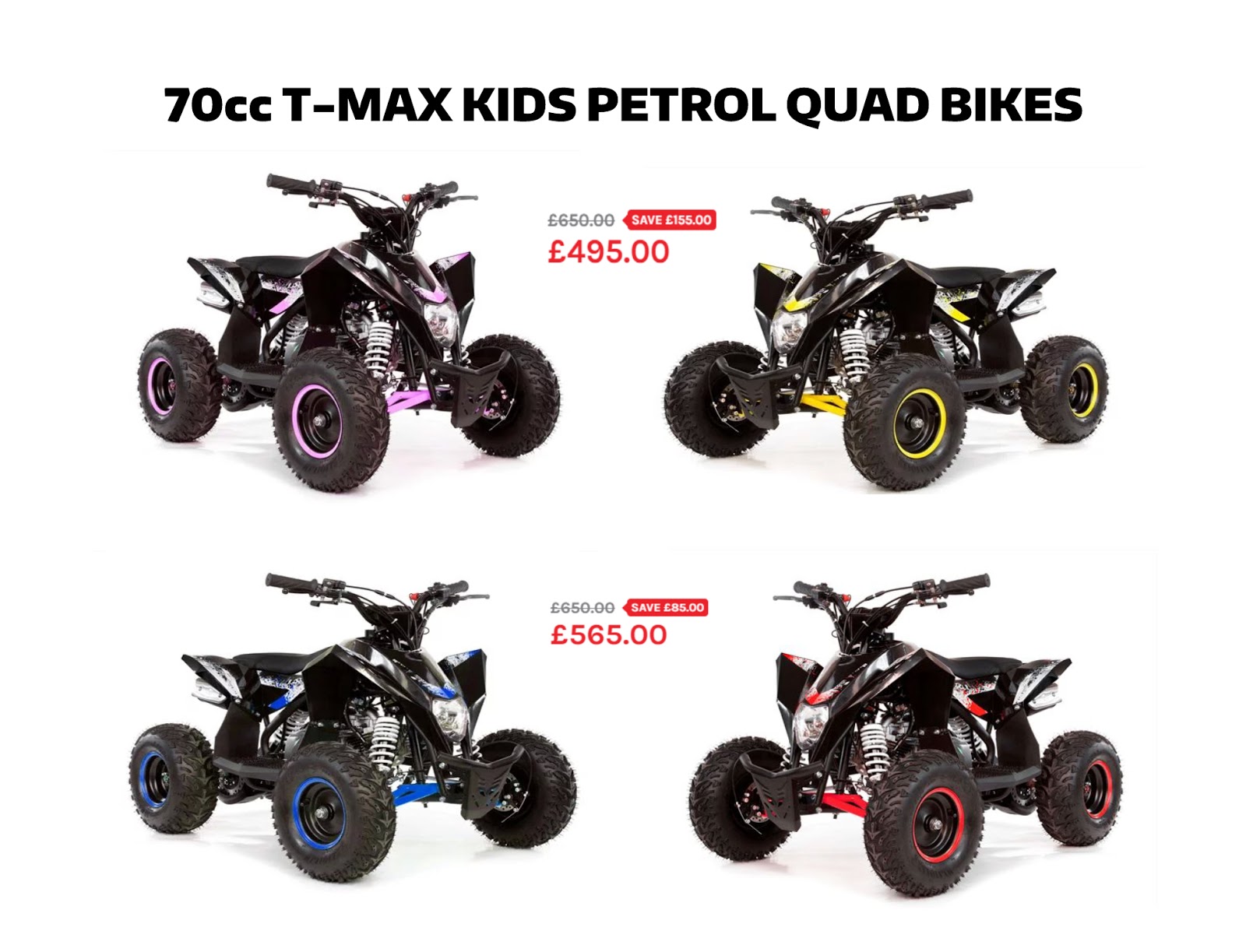 FunBikes Quads and Mini Motos: Kids Quad Bikes On Sale Now At FunBikes