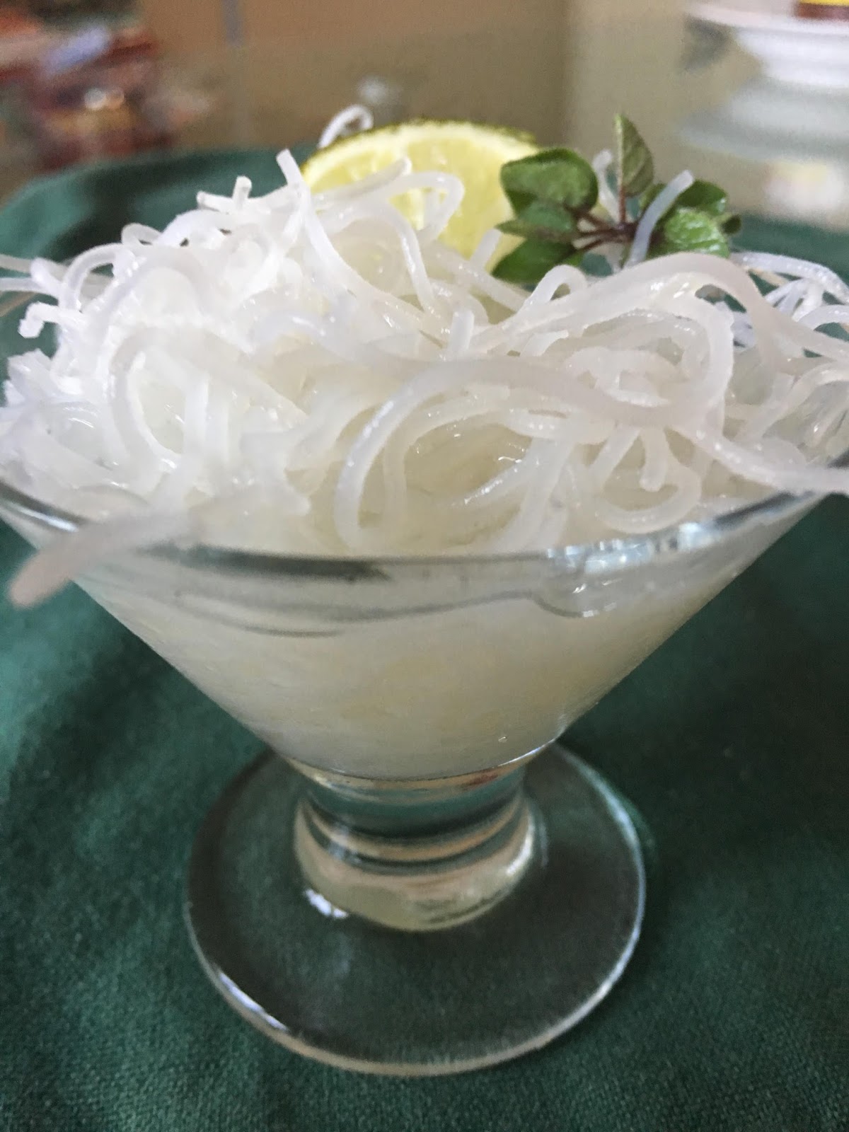 La mia cucina persiana: Paloodeh Shirazi - Gelato Tradizionale Persiano