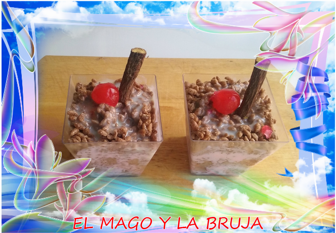 el mago y la bruja: MAGIC MOUSSE