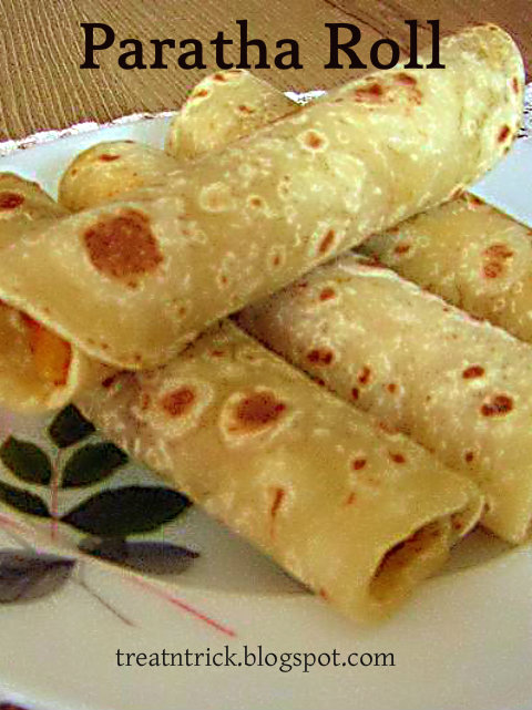 TREAT & TRICK: PARATHA ROLL