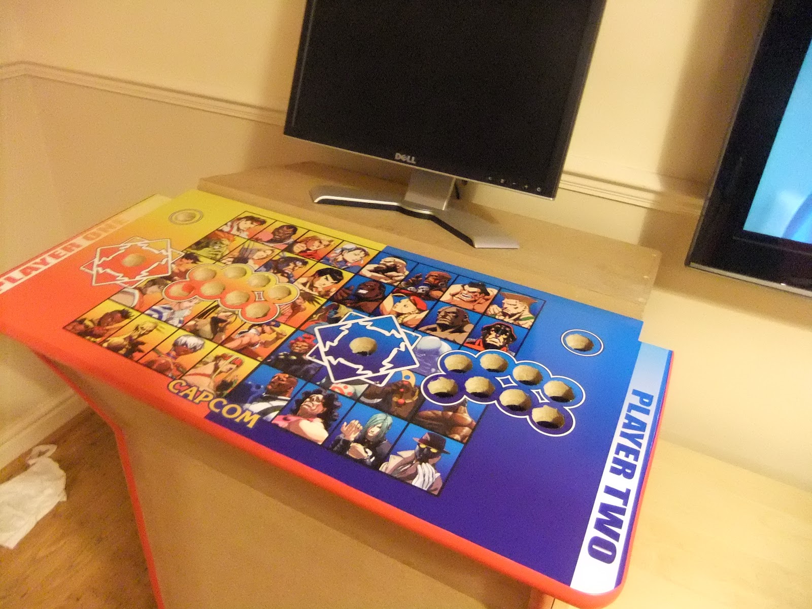Street Fighter Arcade Cabinet