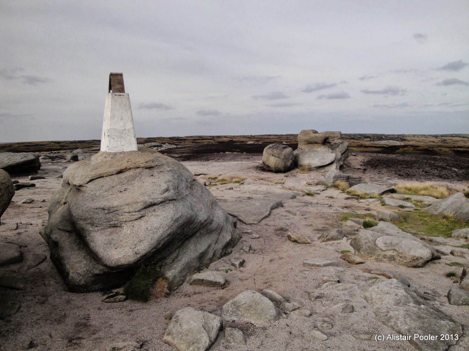 Alistair's Walks: The True Summit of Kinder Scout