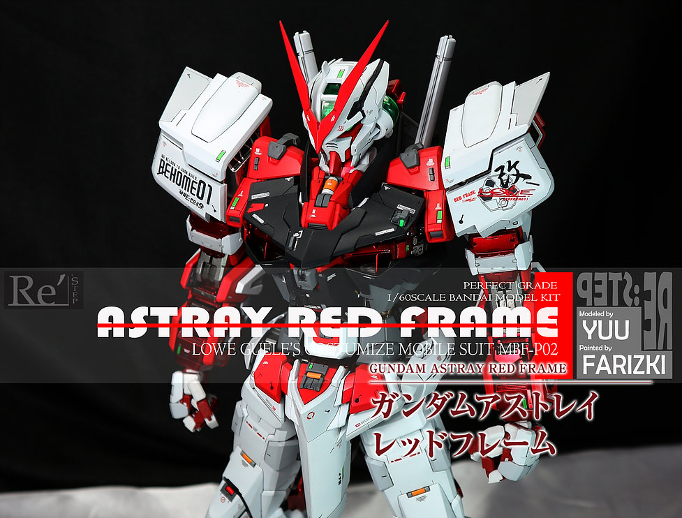 Custom Build: PG 1/60 Gundam Astray Red Frame [Detailed]