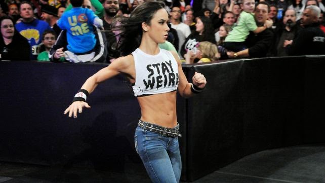 Aj Lee And Paige Vs The Bella Twins Official Wrestlemania 31 Matchcard Wwe Indonesia
