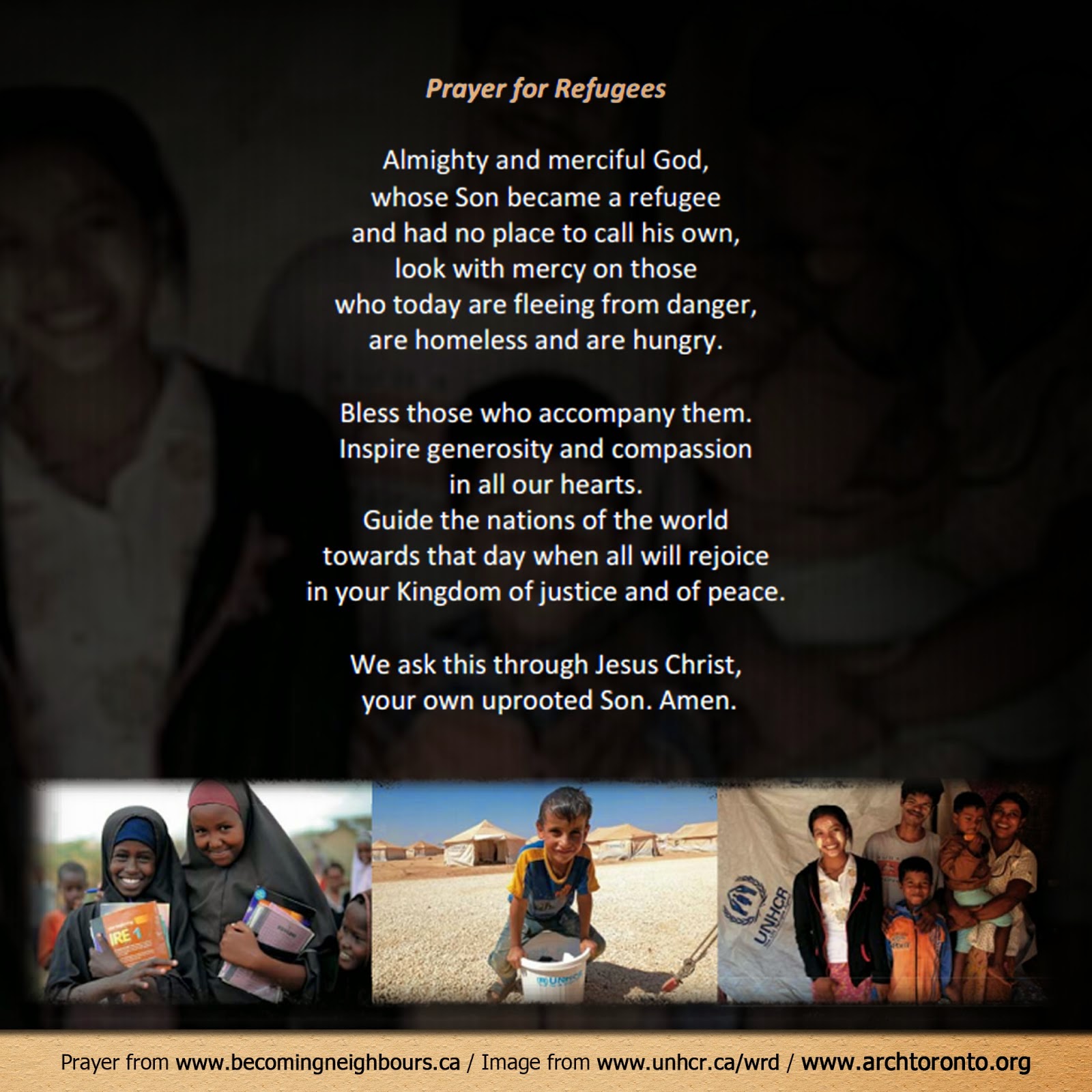 What in the World?: Providing a refuge for 50 million plus displaced people