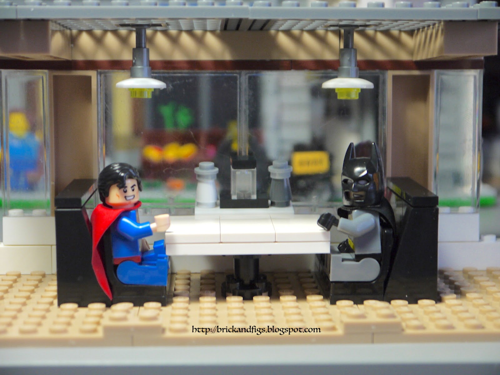 Bricks And Figures: My HISHE Super Cafe MOC (not Lego)