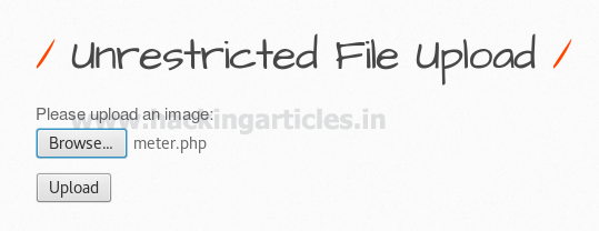 File Upload Exploitation in bWAPP (Bypass All Security) File Upload Exploitation in bWAPP (Bypass All Security)