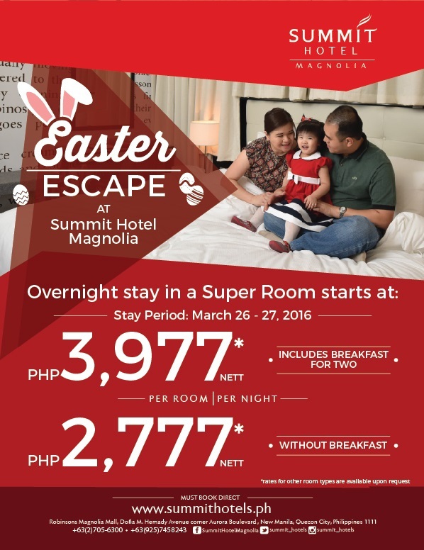 Manila Shopper: Holy Week 2016 Staycation Promos/Deals & Easter Activities