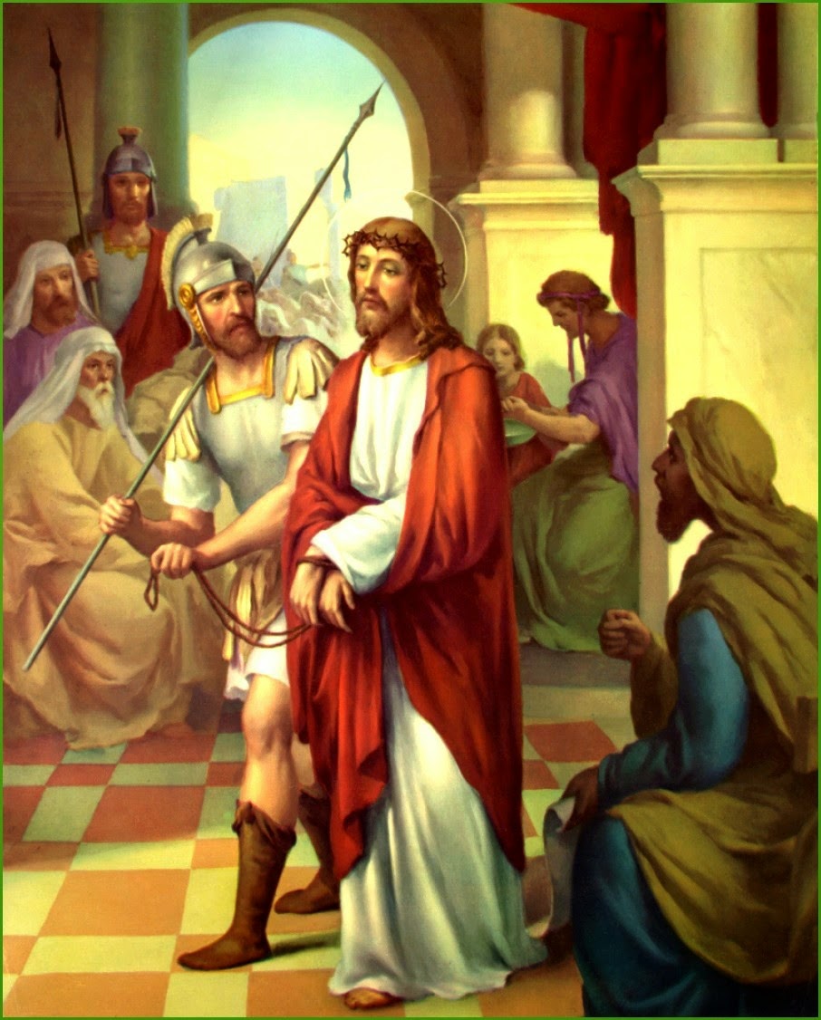 Apostolado Eucarístico: LAS ESTACIONES DEL VÍA CRUCIS EN IMÁGENES PARA ...