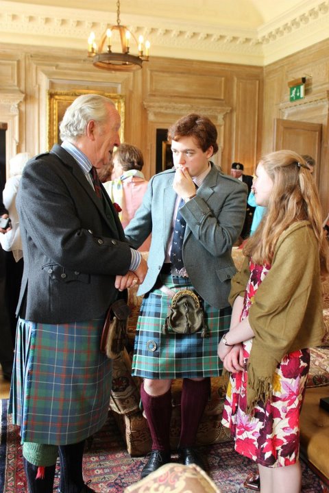Clan Colquhoun Blog: Sir Malcolm's Portrait Unveiled