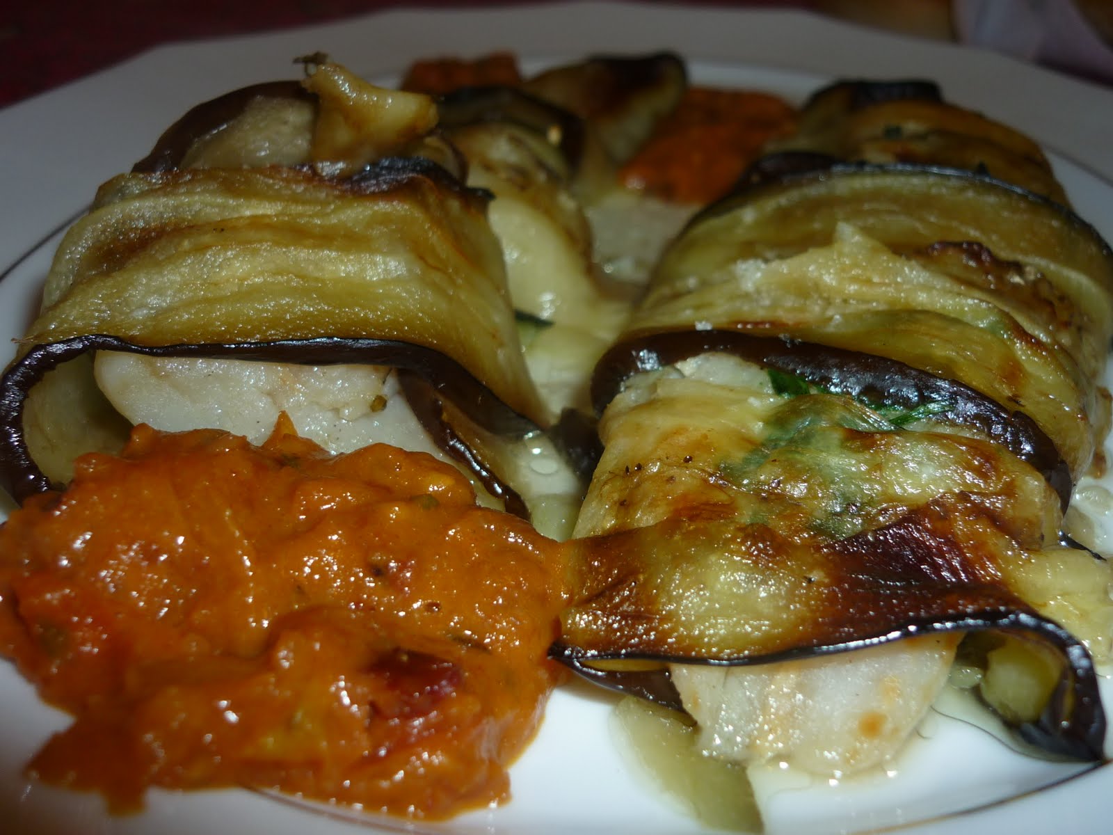 Filetto di Nasello in camicia di melanzane. da Le ricette di Nani su ...