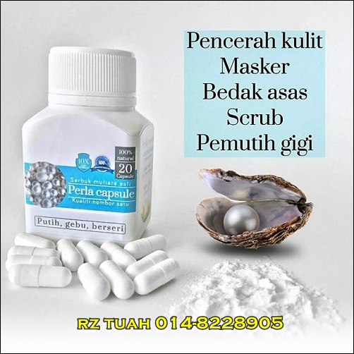 Perla Capsule Kulit Cerah Gebu Anjal Berseri - JelitawanKini