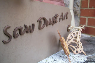saw dust art: Saw Dust Art sign