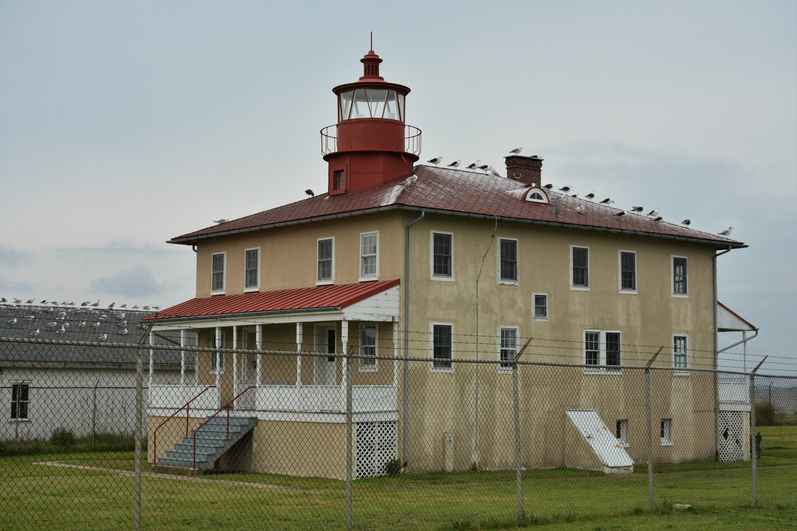 WC-LIGHTHOUSES: POINT LOOKOUT LIGHTHOUSE-POINT LOOKOUT STATE PARK, MARYLAND