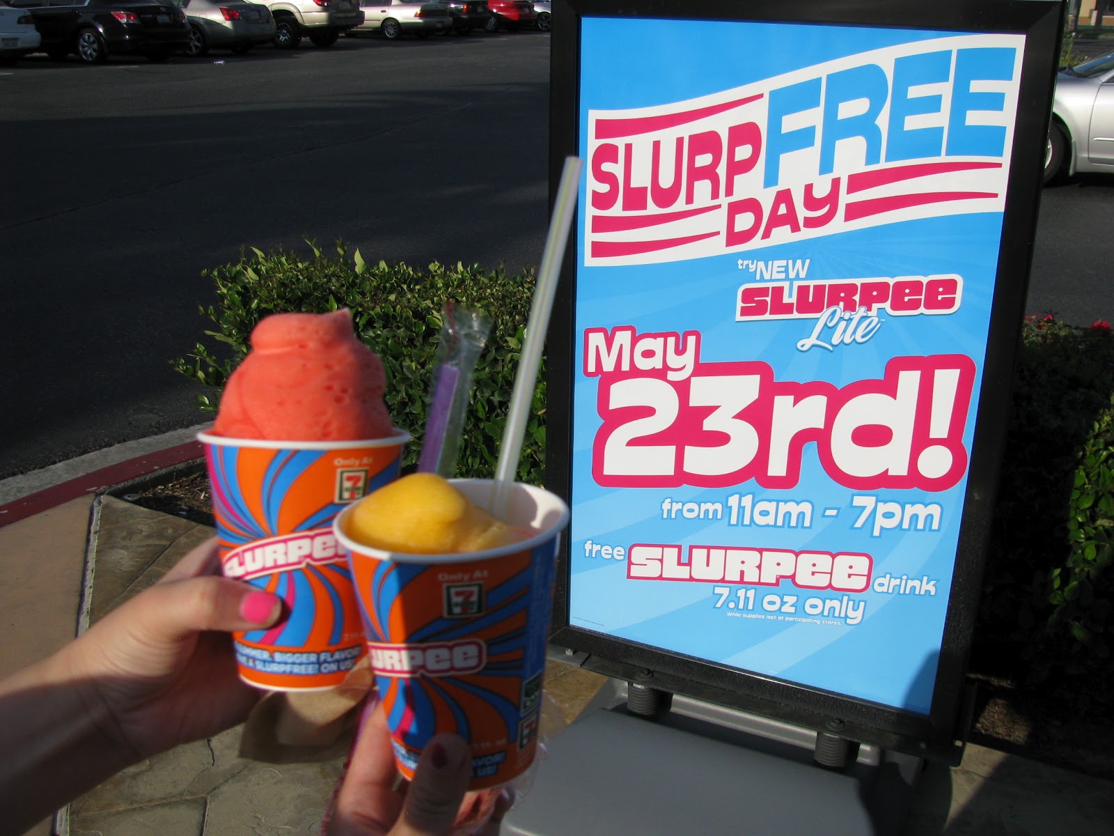 Corrie Food: Free Slurpee Day @ 7-11