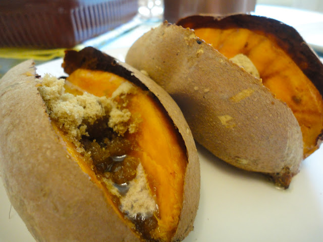 Blissful Baking: Prom and Potatoes - How to Roast a Sweet Potato